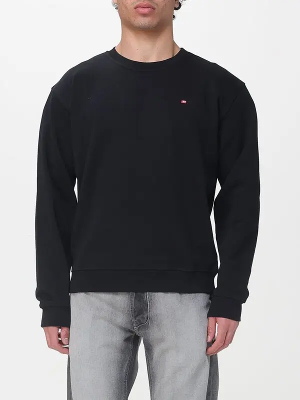 DIESEL® Crewneck Sweatshirt With Oval D Logo