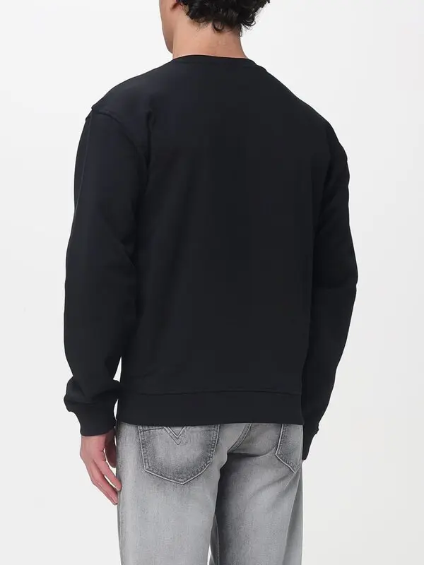 DIESEL® Crewneck Sweatshirt With Oval D Logo