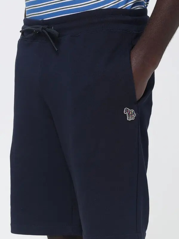 Paul Smith Cotton Jogging Shorts With Logo