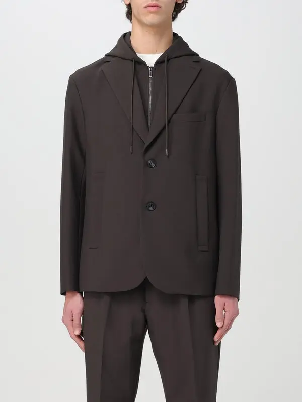 Emporio Armani Tailored Jacket With Hood