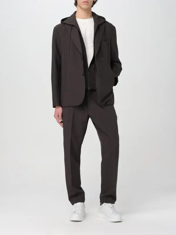 Emporio Armani Tailored Jacket With Hood