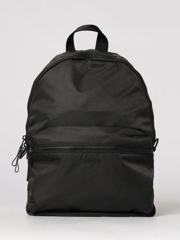 Hugo Nylon Backpack - Black