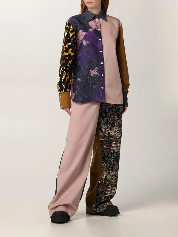 MARCO RAMBALDI Patchwork Shirt
