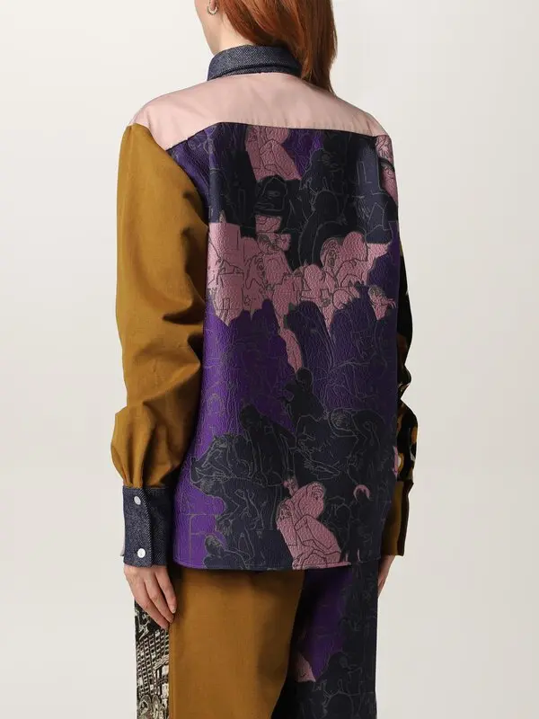 MARCO RAMBALDI Patchwork Shirt