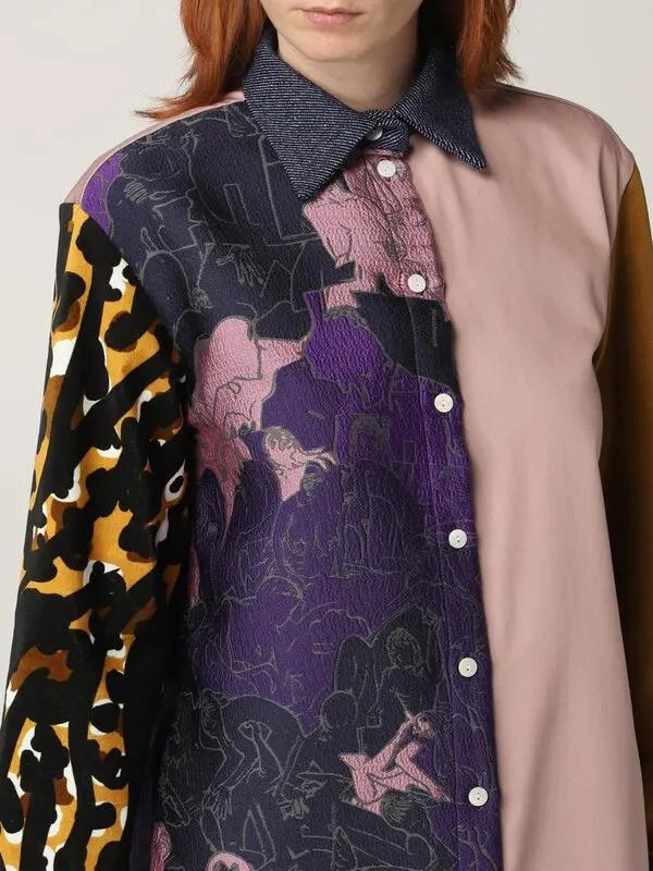MARCO RAMBALDI Patchwork Shirt