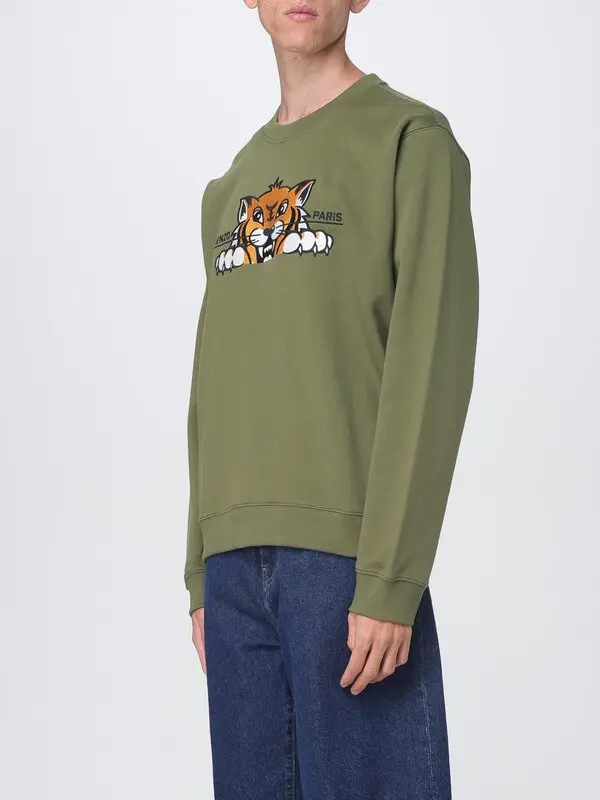 Kenzo Tiger Embroidered Sweatshirt - Grey