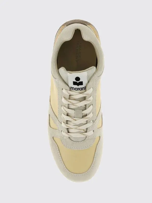 Isabel Marant Étoile Senny Suede And Mesh Sneakers