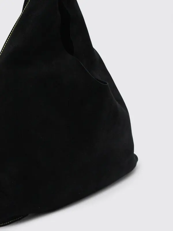 THE ROW Blind Triangular Suede Bag