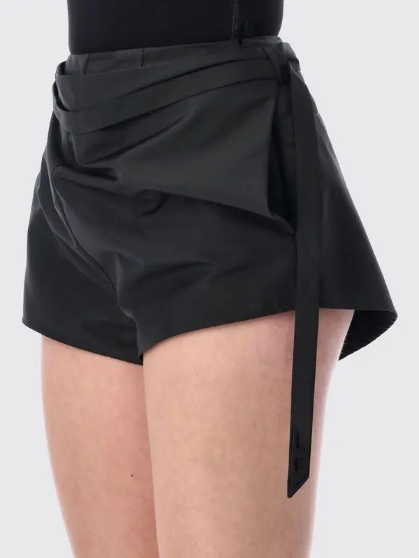 DIESEL® Taffeta Draped Shorts