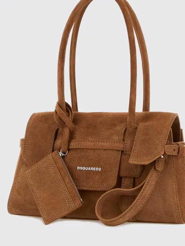 Dsquared2 Suede Shoulder Bag