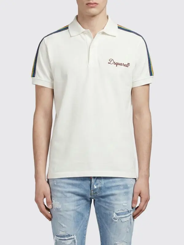Dsquared2 Cotton Polo Shirt With Logo