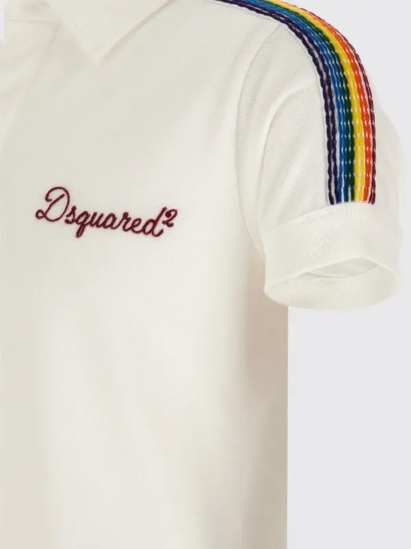 Dsquared2 Cotton Polo Shirt With Logo