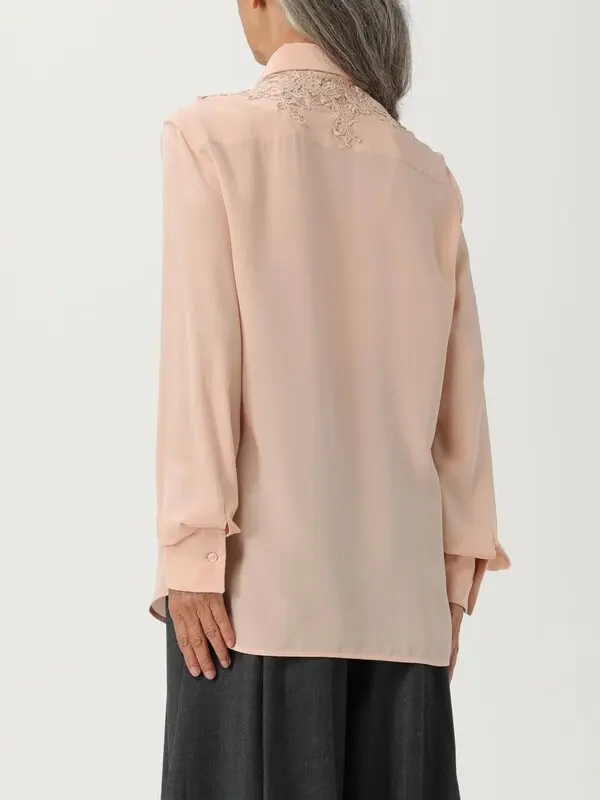 Ermanno Scervino Lace Embellished Shirt