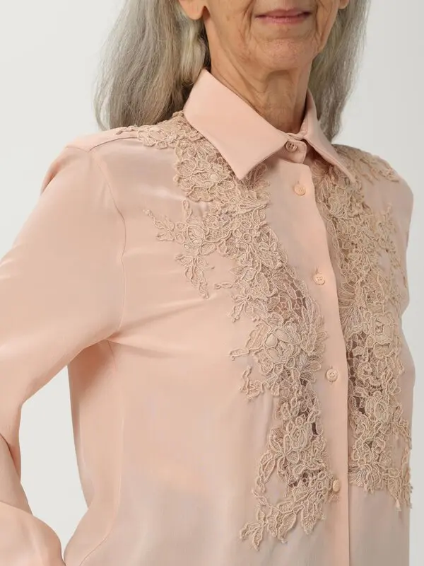 Ermanno Scervino Lace Embellished Shirt