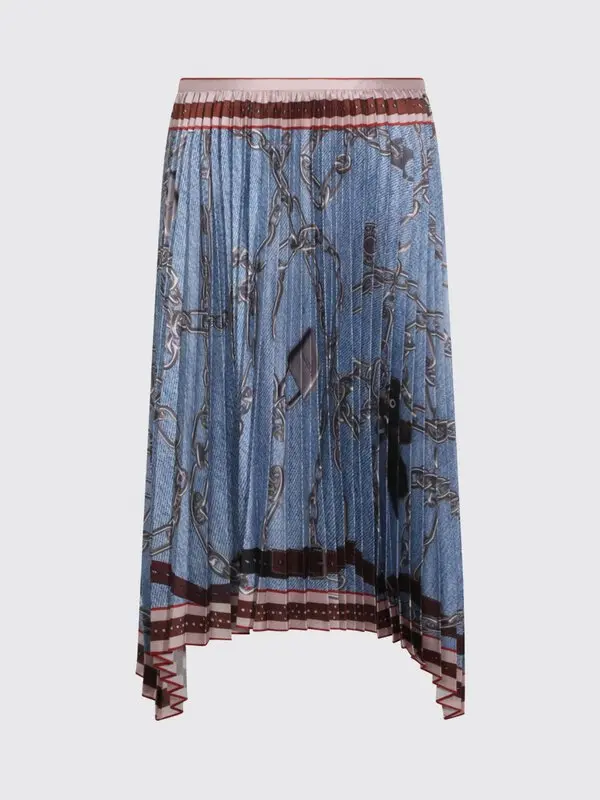 Acne Studios Pleated Crêpe Midi Skirt