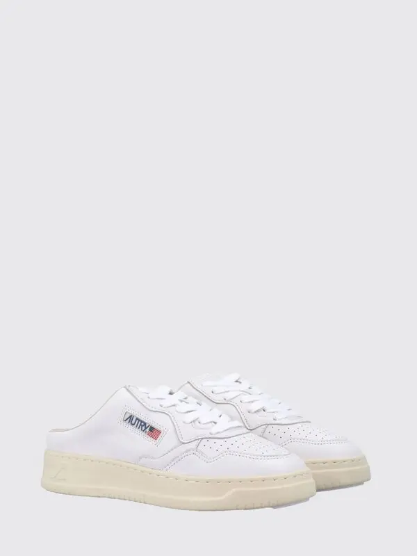 AUTRY Medalist Mule Sabot Sneakers In Smooth Sheepskin Leather