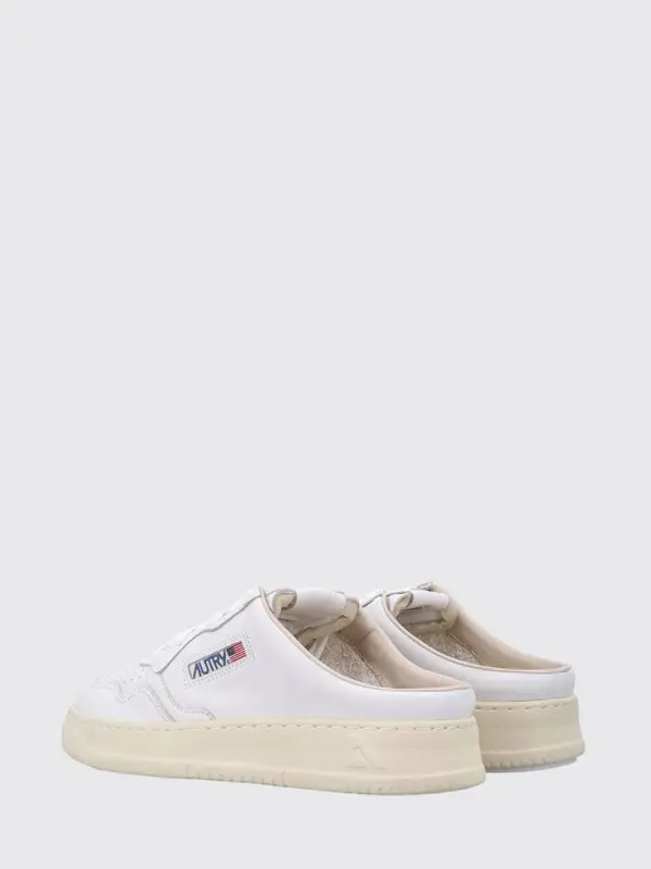 AUTRY Medalist Mule Sabot Sneakers In Smooth Sheepskin Leather