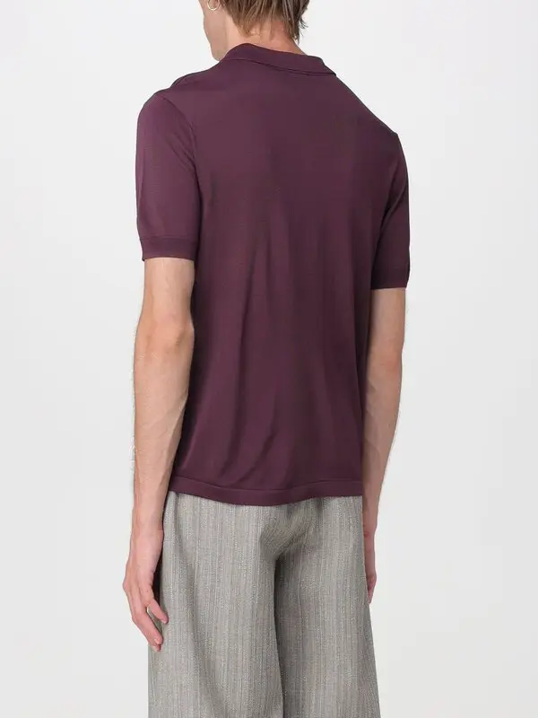 Emporio Armani Polo Shirt Colour - Plum