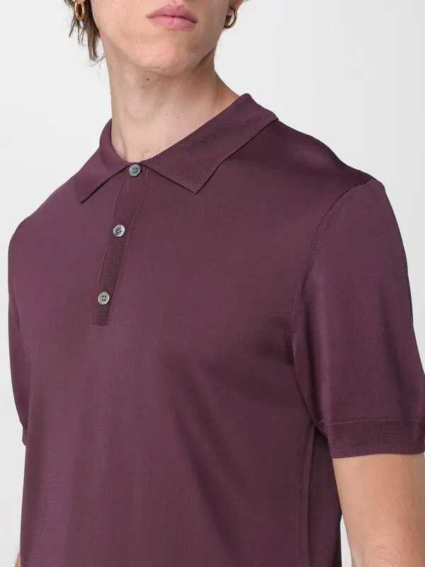 Emporio Armani Polo Shirt Colour - Plum