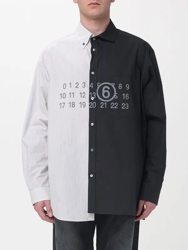 MAISON MARGIELA Cotton Patchwork Shirt