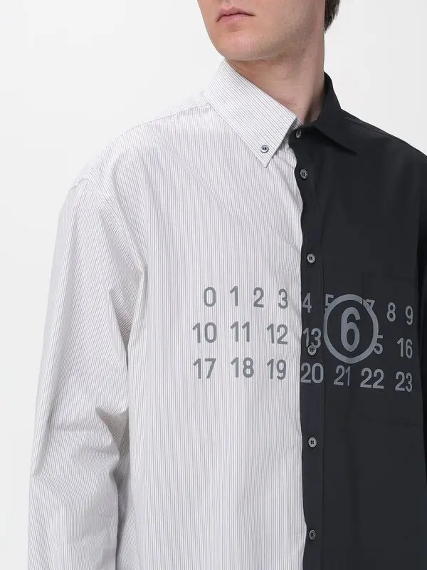 MAISON MARGIELA Cotton Patchwork Shirt