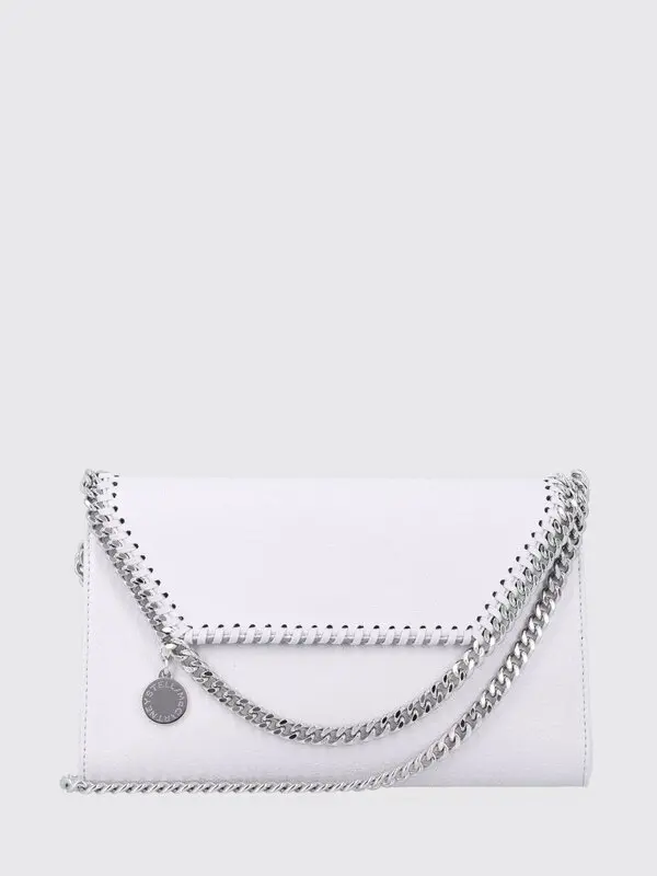 Stella McCartney Falabella Mini Bag In Synthetic Suede - Grey