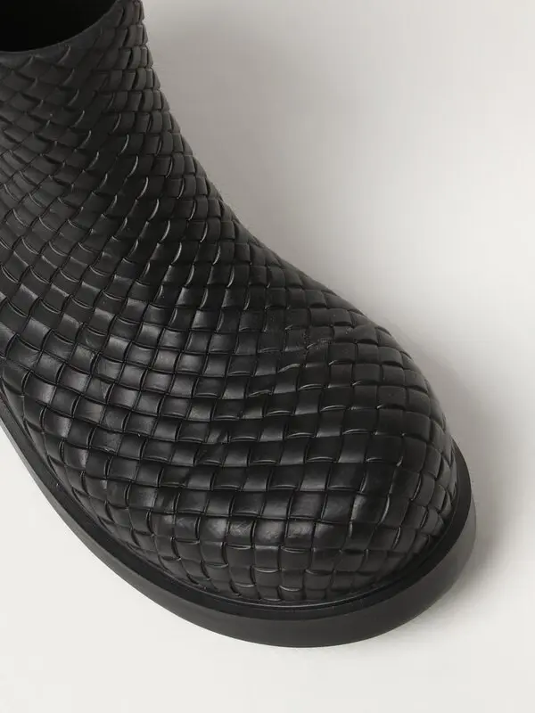 Bottega Veneta Woven Ankle Boots