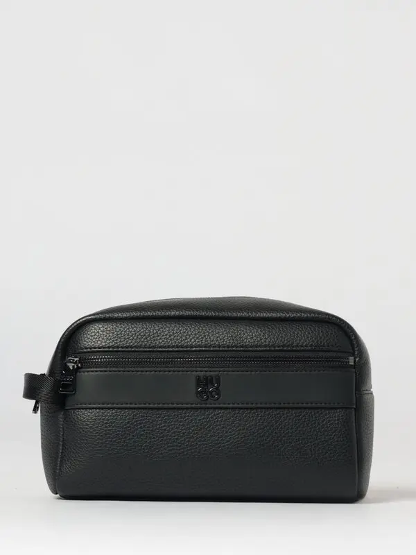 Hugo Hammered Faux Leather Beauty Case