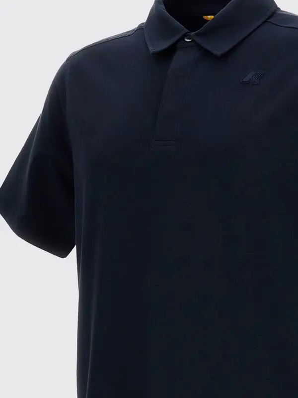 K-WAY Cotton Polo Shirt - Blue 1