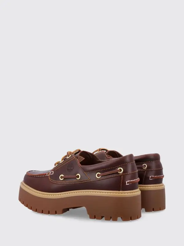Timberland Stone Street Leather Boat Loafers - Brown