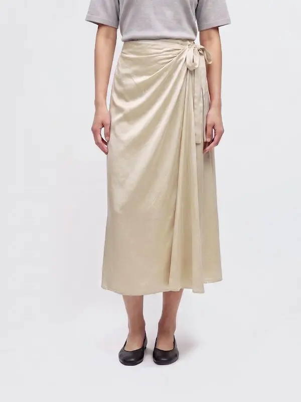 Aspesi Viscose Wrap Skirt