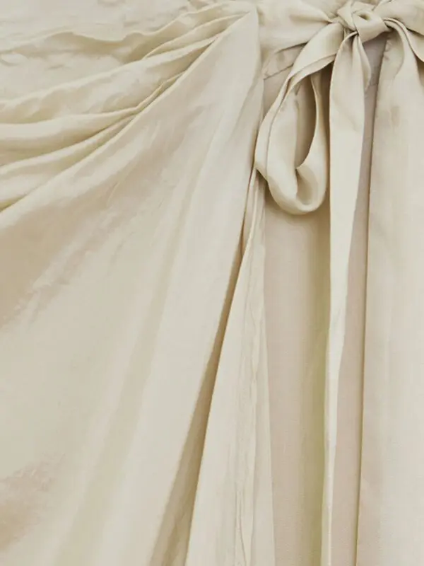 Aspesi Viscose Wrap Skirt