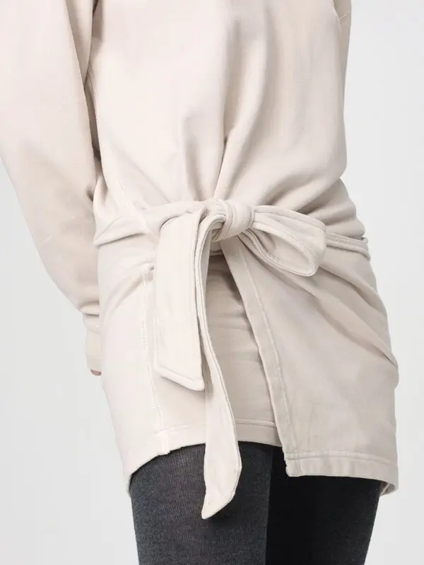 Isabel Marant Étoile Knotted Sweatshirt Dress - Beige