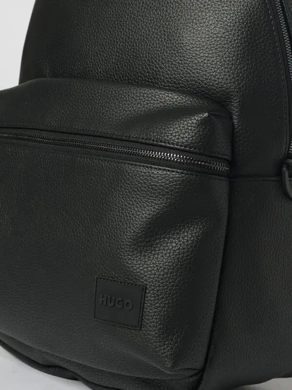 Hugo Hammered Faux Leather Backpack