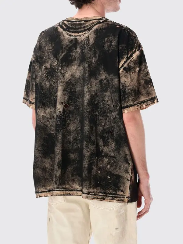 Acne Studios Relaxed Fit Graphic Print T-shirt In Organic Cotton