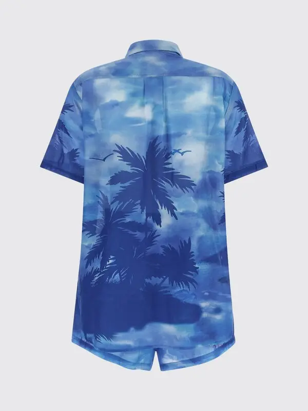 Polo Ralph Lauren Printed Cotton Shirt And Shorts Set