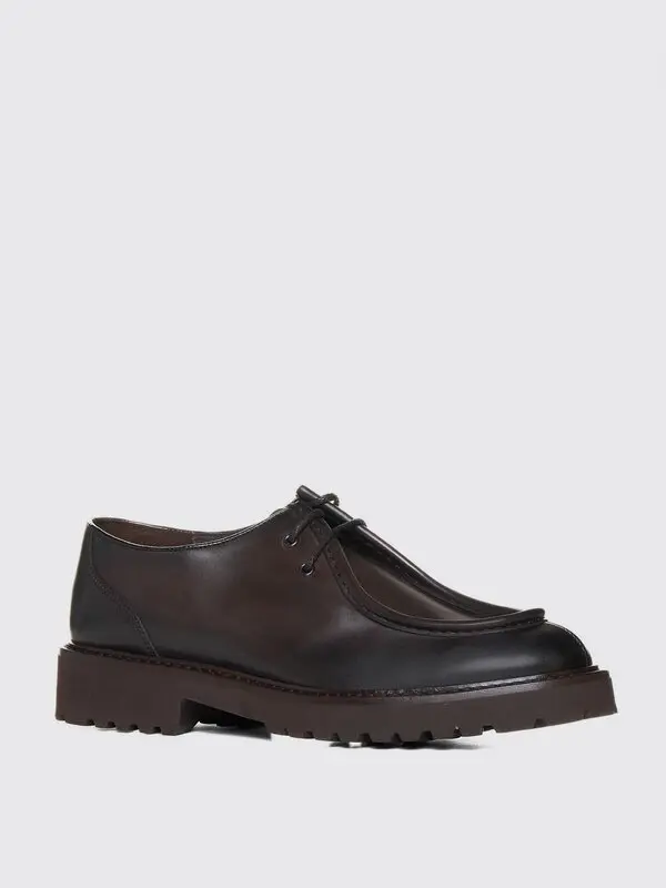 DOUCAL'S Lace-up Brogue Shoes - Dark