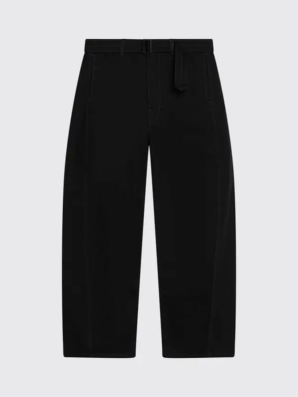 LEMAIRE Wide-leg Belted Trousers