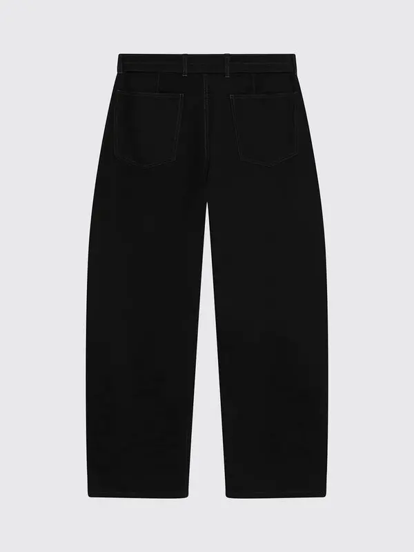 LEMAIRE Wide-leg Belted Trousers