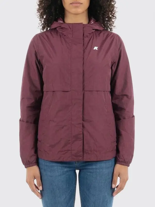 K-WAY Sophile Water-repellent Nylon Jacket - Violet