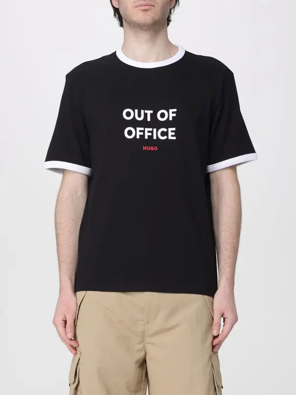 Hugo Out Of Office Cotton T-shirt - Black