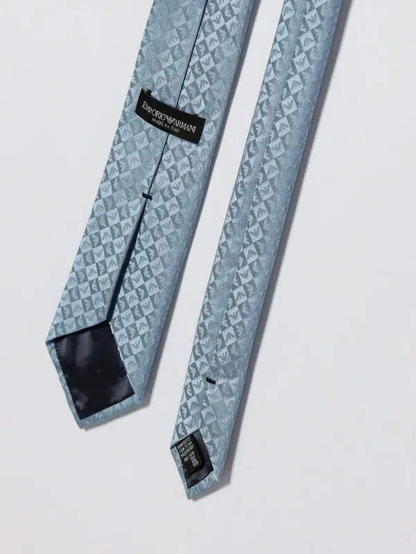 Emporio Armani Tie - Gnawed Blue