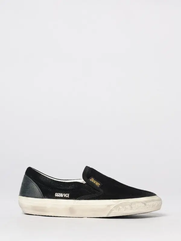 GOLDEN GOOSE Vce Penstar Suede Slip-on Sneakers
