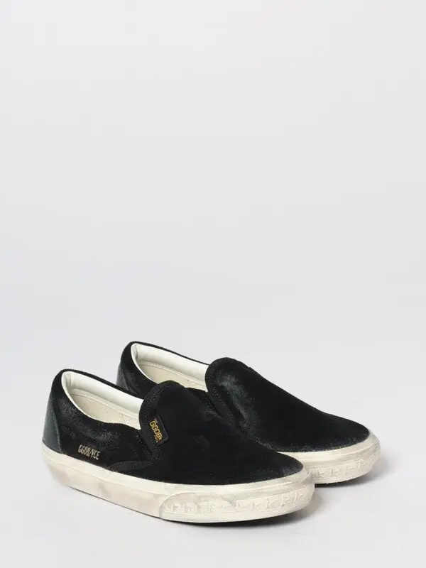 GOLDEN GOOSE Vce Penstar Suede Slip-on Sneakers