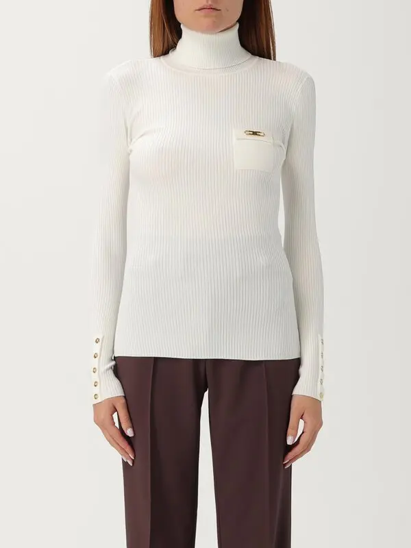 Elisabetta Franchi Jumper Colour - Ivory