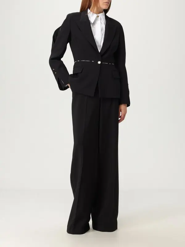Elisabetta Franchi Wide Leg Trousers
