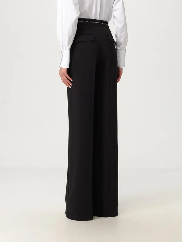Elisabetta Franchi Wide Leg Trousers