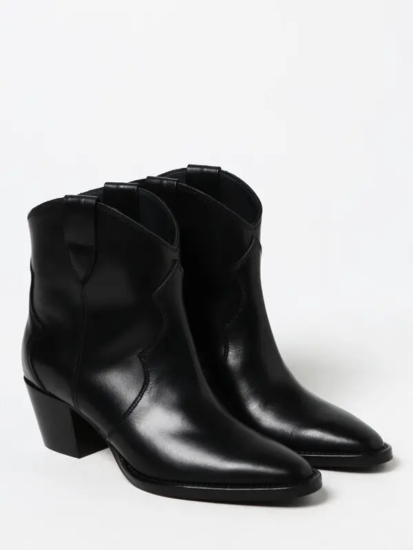 ANNA F. Flat Ankle Boots Colour