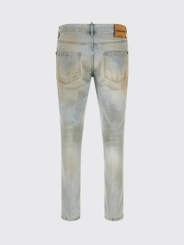 Dsquared2 Skinny Fit Distressed Denim Jeans