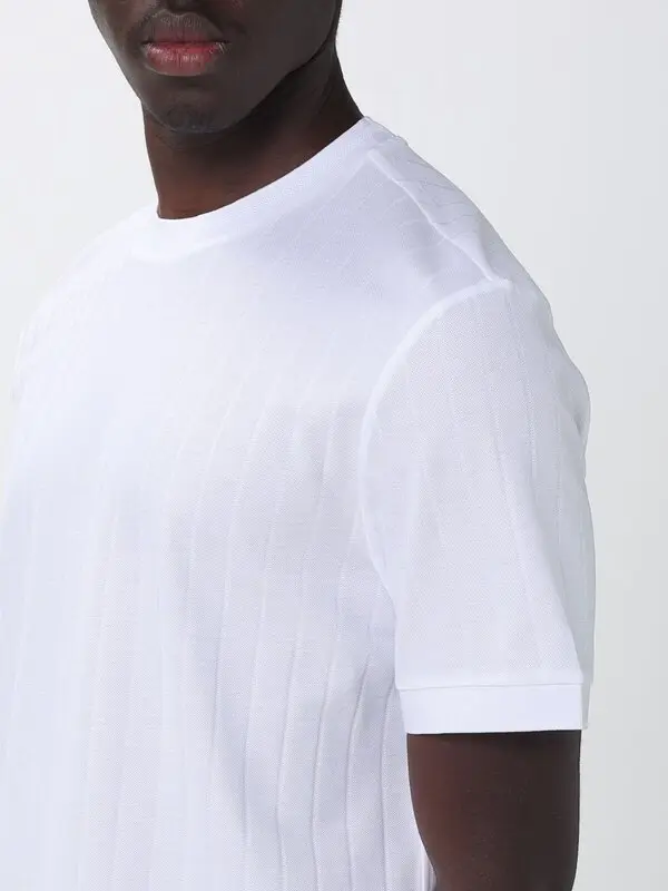 BOSS Mercerized Cotton T-shirt - White
